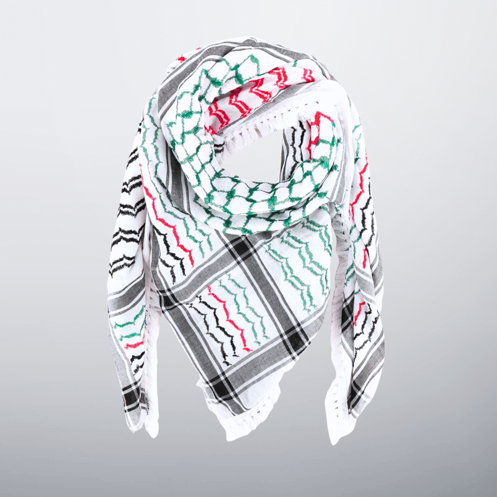 Palestine Flag Keffiyeh • KUFFIYAH